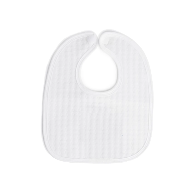 Large Diamond Weave Cotton Bib – Stanford Ave